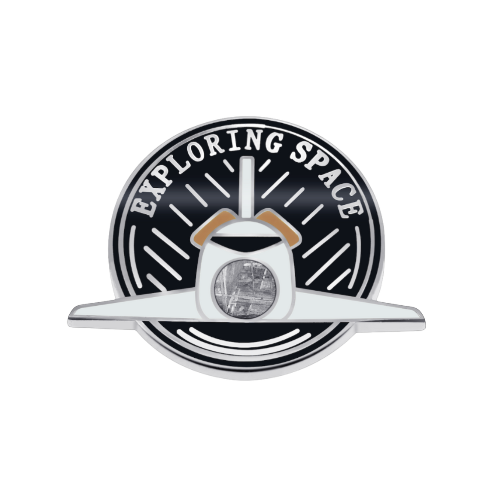 Muonionalusta Meteorite Pin – Jurassic Gallery